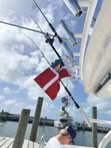 Marine Grade Bahamas Courtesy Flag – Poseidon Racks