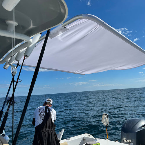 Dev Fishing Boat Sun Shade – Poseidon Racks